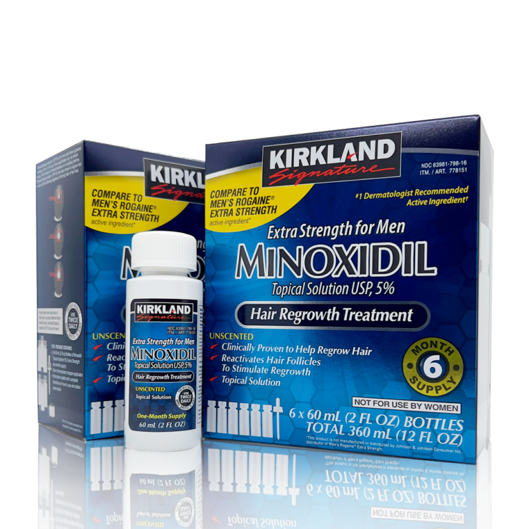 Minoxidil Kirkland 5% Packs | Minoxidil Store Colombia